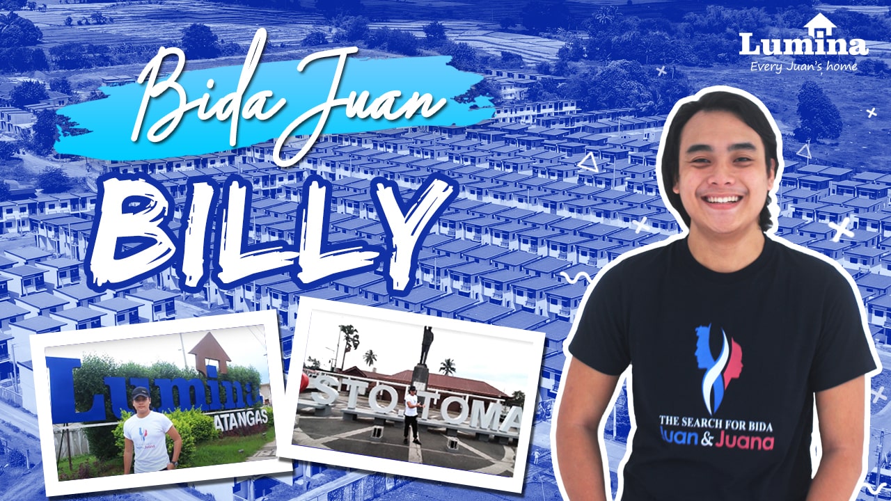 Bida Juan Billy Joel Dela Cruz | House and lot in Batangas | Lumina Homes