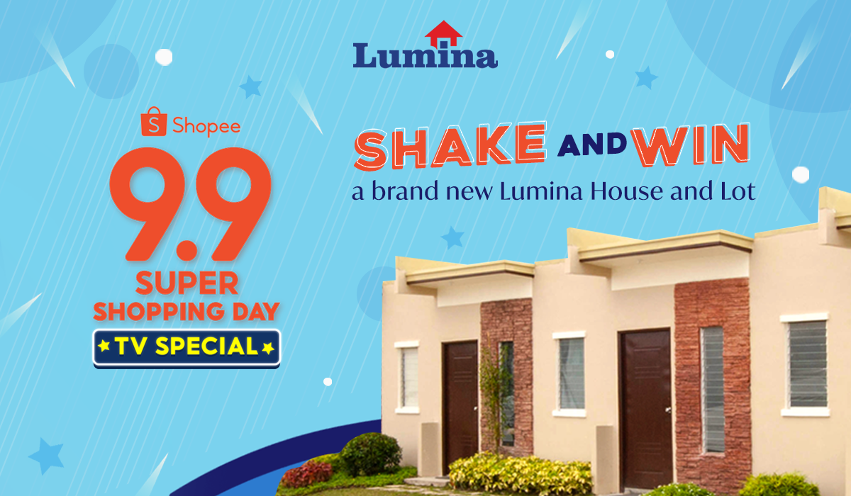 Lumina Homes House and Lot Giveaway in Shopee 9.9 | Lumina Homes