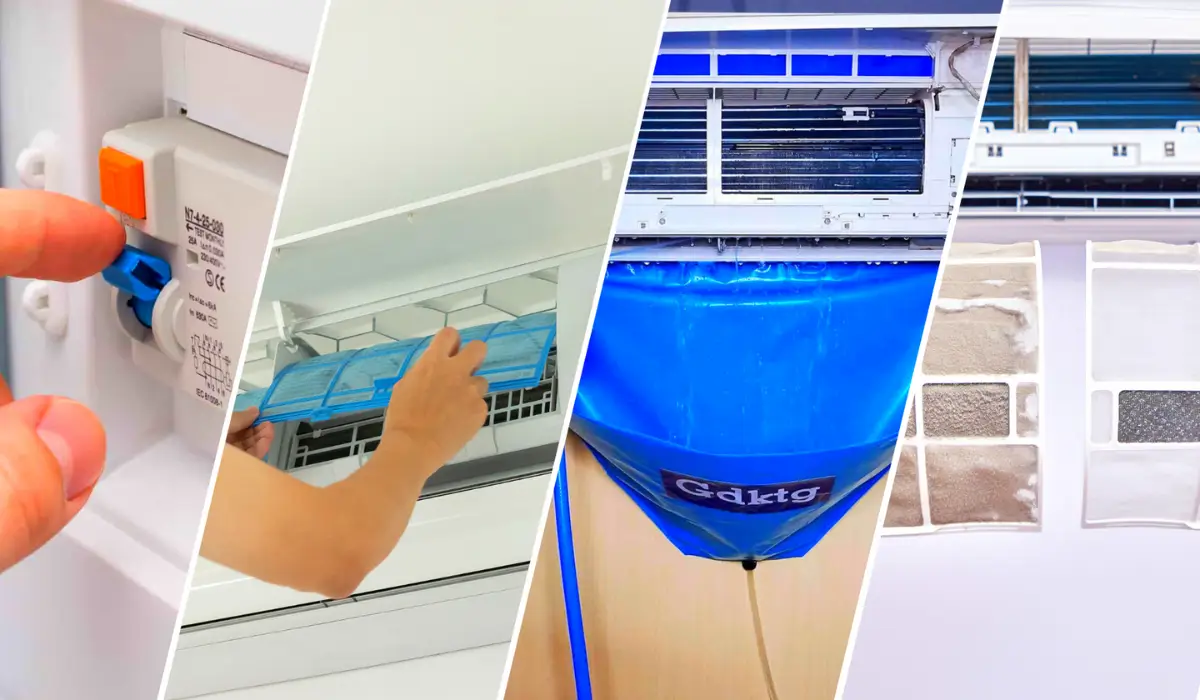 Steps on How to Clean Split Type AC at Home | Lumina Homes